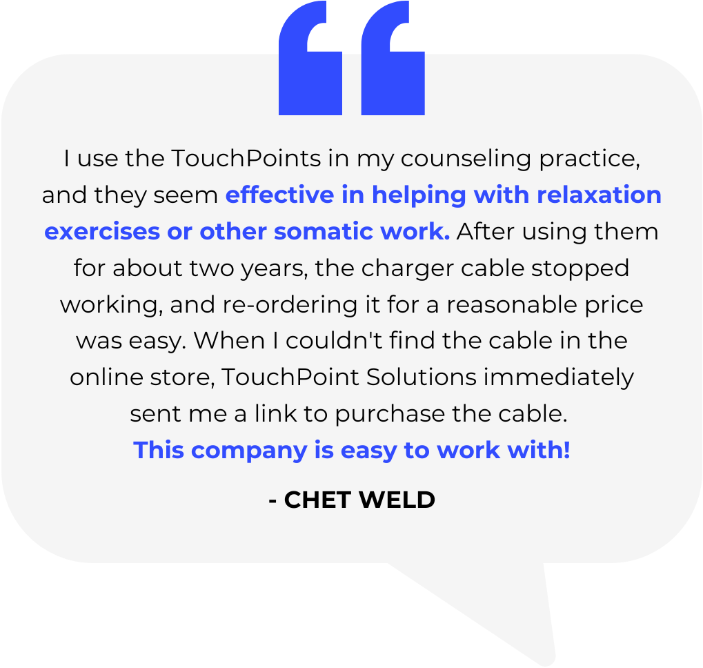Therapists – TheTouchPoint Solution™